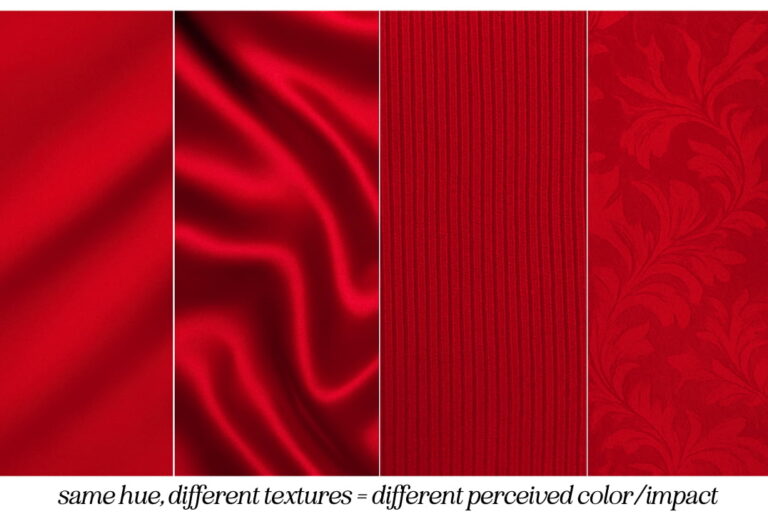 Texture and Color Perception: How Fabric Influences the Look of Color ...