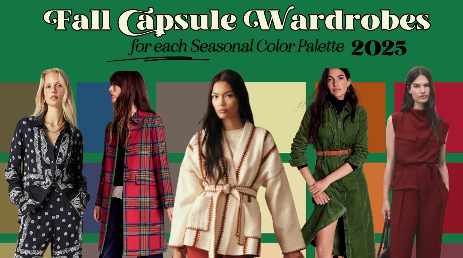 Seasonal Color Capsule Wardrobes Archives | Gabrielle Arruda