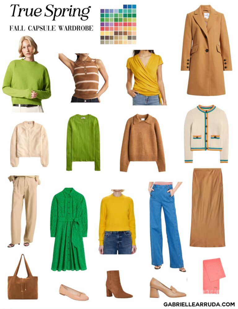 Seasonal Color Fall Capsule Wardrobes 2025 | Gabrielle Arruda