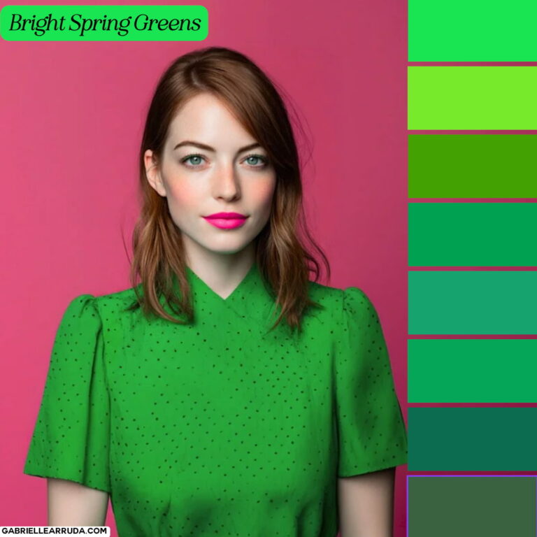 Seasonal Color Palettes: Your Best Greens | Gabrielle Arruda