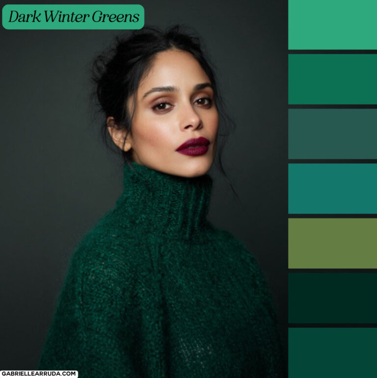Seasonal Color Palettes: Your Best Greens | Gabrielle Arruda