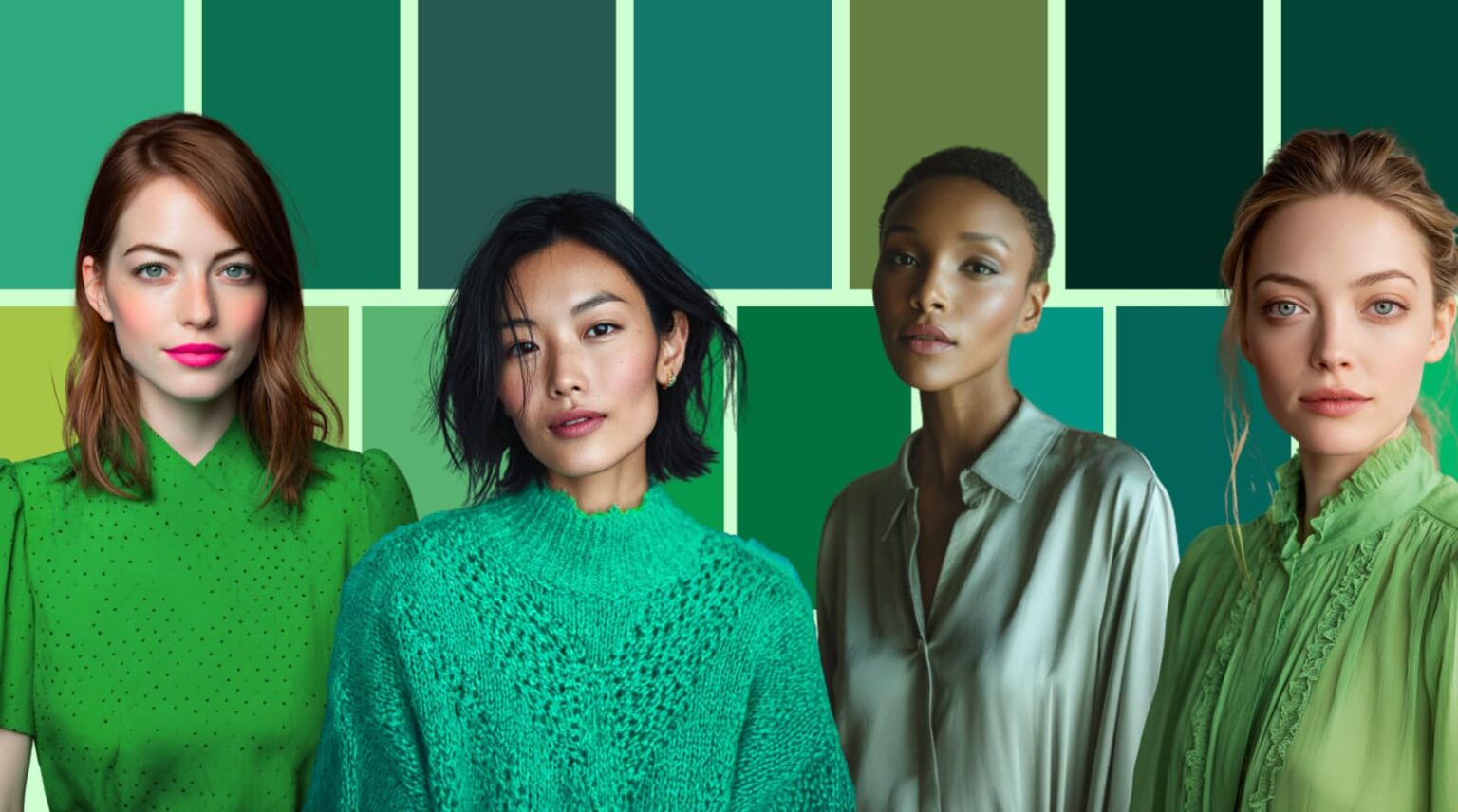 Seasonal Color Palettes: Your Best Greens | Gabrielle Arruda