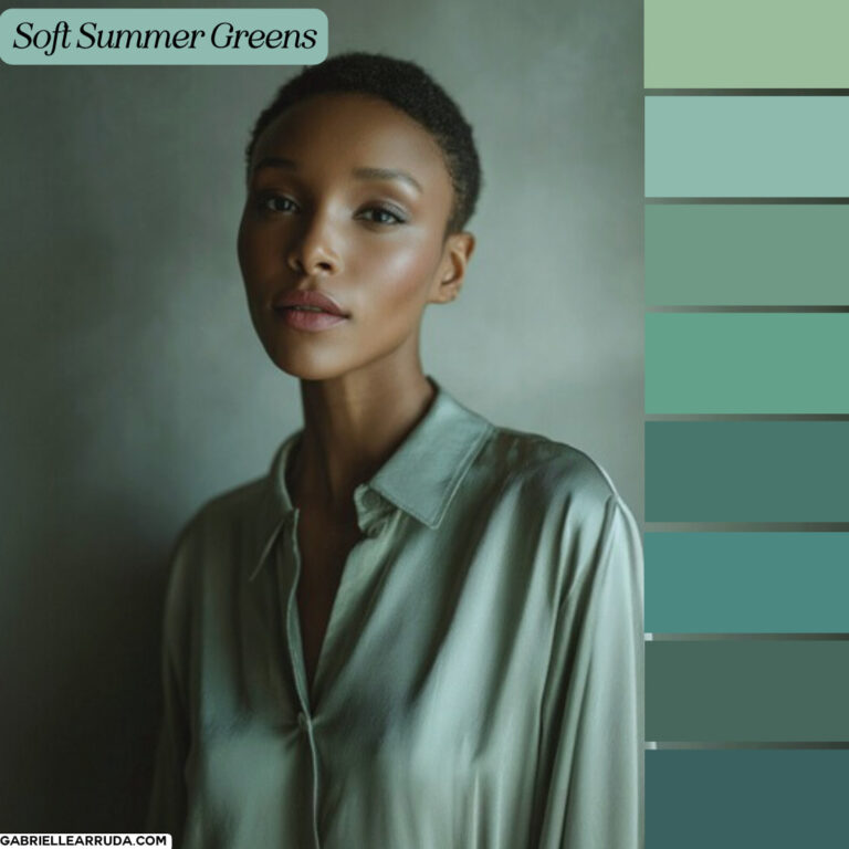 Seasonal Color Palettes: Your Best Greens | Gabrielle Arruda