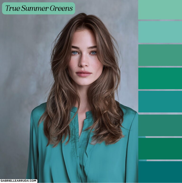 Seasonal Color Palettes: Your Best Greens | Gabrielle Arruda